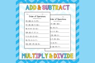 Add Subtract Multiply Divide Graphic By Atlasart Creative Fabrica