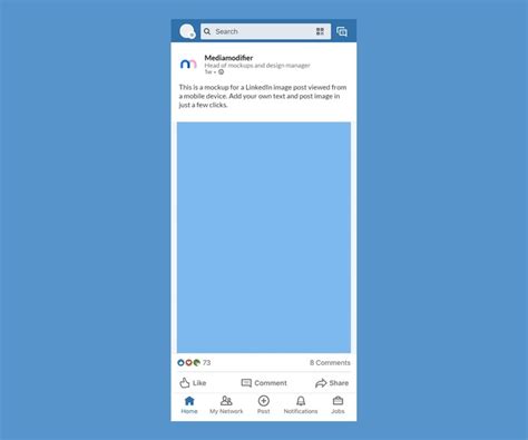 Linkedin Post Mockup Psd Outlet Br