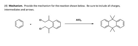 SOLVED 4 Mechanism Provide The Mechanism For The Reaction Shown