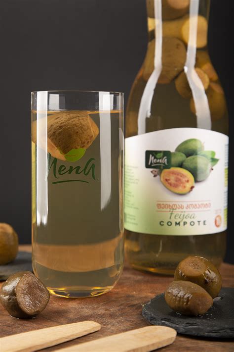 ფეიხოას კომპოტი Nena Ge კომპოტი მურაბა ჯემი ნექტარი საწებელი აჯიკა