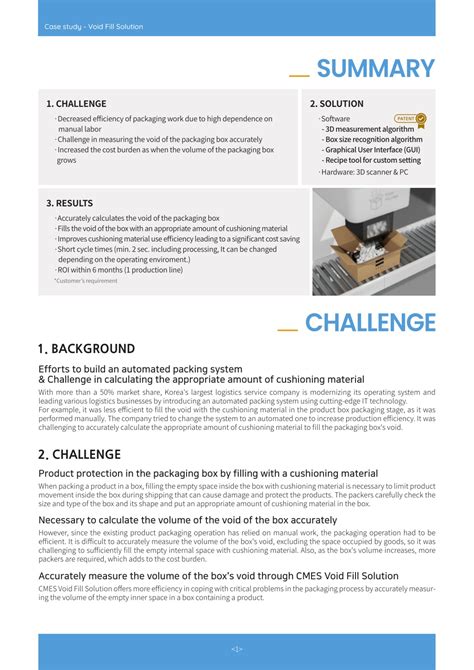 Ppt Void Fill Solution Cmes Robotics Powerpoint Presentation Free