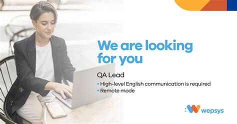 Wepsys On Linkedin Qalead Qualityassurance Softwaretesting Agiletesting