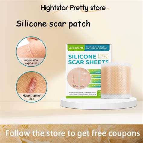 Silicone Scar Patch Keloid Removal Patch Scar Lightening Scar Silicone