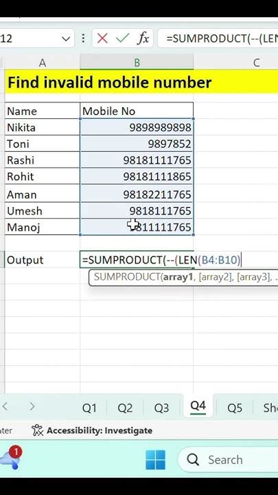 Excel Tricks And Tips Newexcel Excelfunctions Shortvideos Viralshort Exceltricks Exceltips