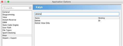Binding Delete Key On Mac Keyboard Visual Paradigm Know How