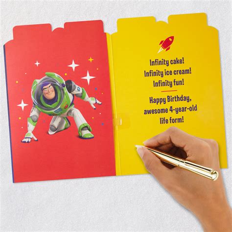 Disney Pixar Toy Story Buzz Lightyear Infinity Fun Musical 4th Birthday