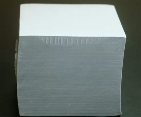 White Memo Cube Margono Paper