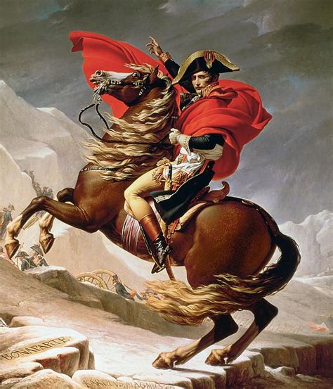 Napoleon Crossing The Alps