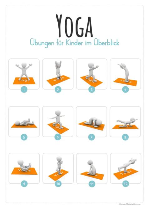 Yoga Für Kinder Materialguru