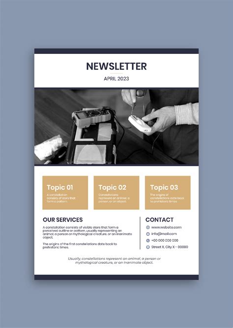 Linkedin Newsletter Template