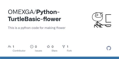 Github Omexgapython Turtlebasic Flower This Is A Python Code For