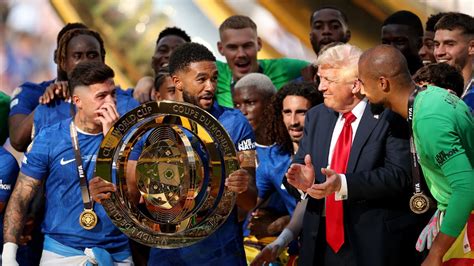 Watch Trump Stays On Stage At Fifa Club World Cup Final Cnn