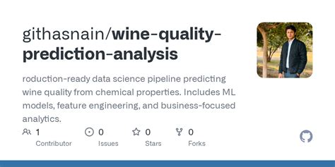 Github Githasnainwine Quality Prediction Analysis Roduction Ready