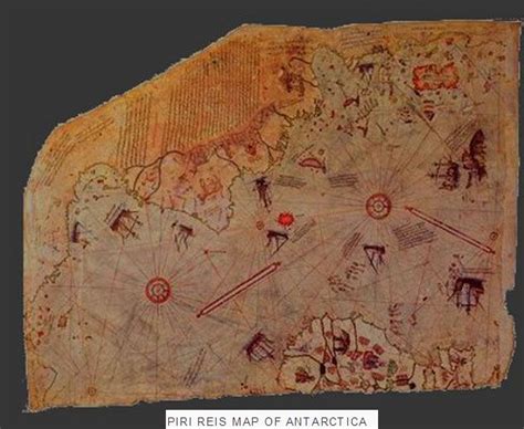 Turkish Navy Piri Reis Map Proves Antarctica Had Less Ice During
