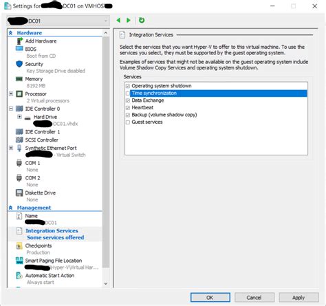 The Windows Time Service Hyper V Hosts And Dcs That Are Vms It Blog