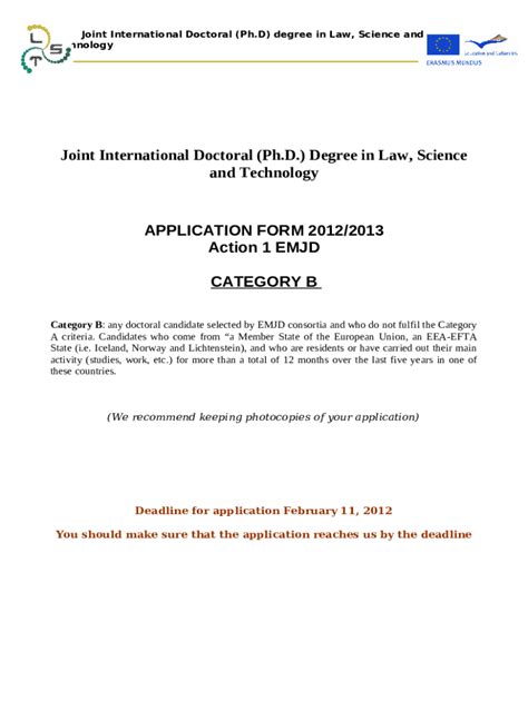 Joint International Doctoral Ph Last Jd Doc Template Pdffiller