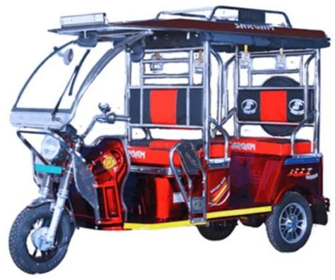 Sargam E Ride Ss Red Model E Rickshaw At Best Price In Muzaffarnagar Id 7994721