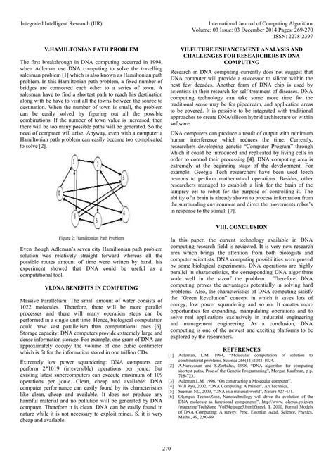 Recent Advancements In Dna Computing Pdf