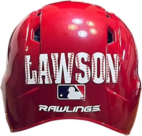 Custom Softball Helmet Decals