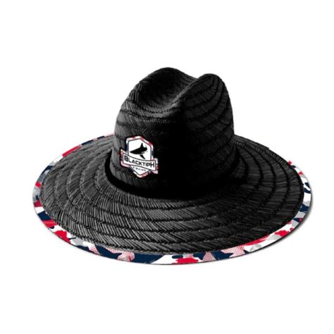 Blacktiph Straw Hat Black All Kinds Of Fishing Gear And Accessories