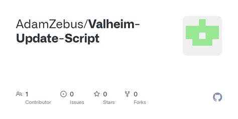 Github Adamzebusvalheim Update Script