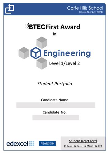 Btec Engineering Bundle Teaching Resources