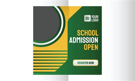 School Admission Open Banner Vector Art Icons And Graphics For Free