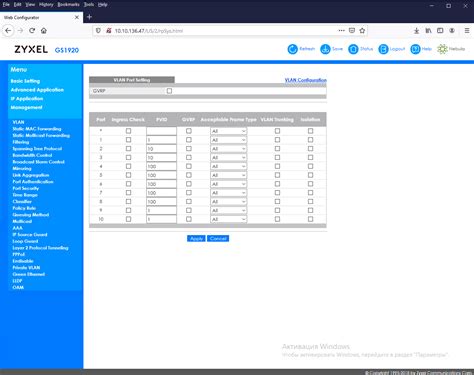 Forwarding One VLAN To Another Zyxel Community