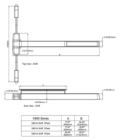 X8 Vertical Exit Device Zhongshan Keyman Locks Proudcts Ltd