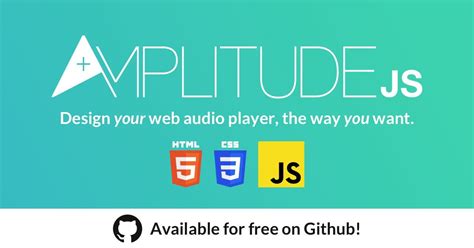 Beautiful Open Source Html5 Audio Player Rjavascript