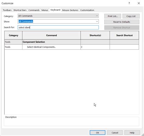 Selecting Identical Components In A Solidworks Assembly