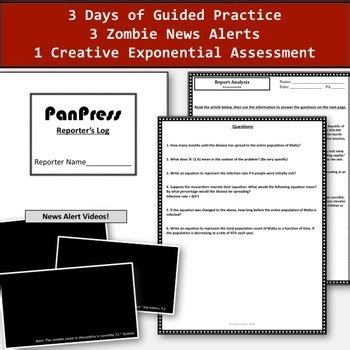 Exponential Functions Notes Activity Bundle By Lauren Fulton TPT