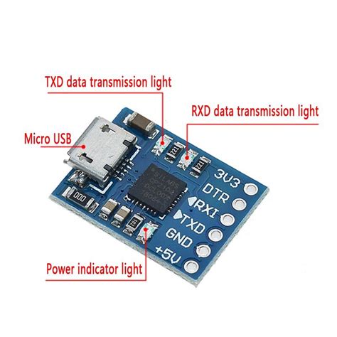 Mạch Nạp Code Cho Arduino Pro Mini Cp2102 Usb To Ttl Cp2102 Điện Tử Mtu