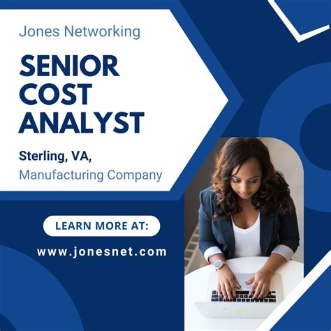 Jones Networking On Linkedin Jones Networking Is Recruiting For A Senior Cost Analyst To Join A