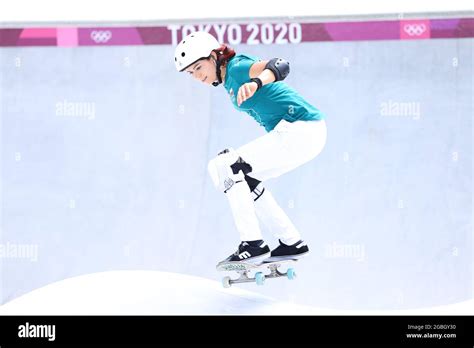 Tokyo Japan 4th Aug 2021 Brodka Amelia Pol Skateboarding Women