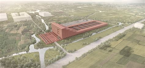 Neriandhu Reveals Red Concrete Factory For Chinese Furniture Brand Camerich