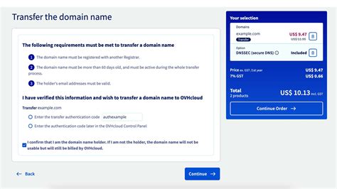 How To Transfer Your Domain Into Ovh From A Different Registrar Lumis