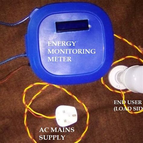 Energy Monitoring Meter Connected Between Supply And Load Download Scientific Diagram