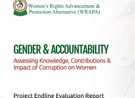 Gender And Accountability Endline Report Wrapa Nigeria