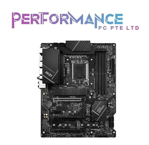 Msi Pro Z790 P Z790p Wifi Ddr4 Gaming Motherboard 3 Years Warranty By