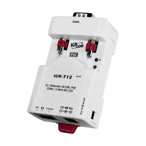 Gateway de communication industrielle Modbus TCP vers Modbus RTU ultra compacte série tGW