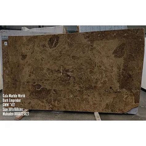 Hone Finish Dark Empredor Coloured Marble Slab Thickness 18 Mm At Rs 450 Square Feet In Bengaluru