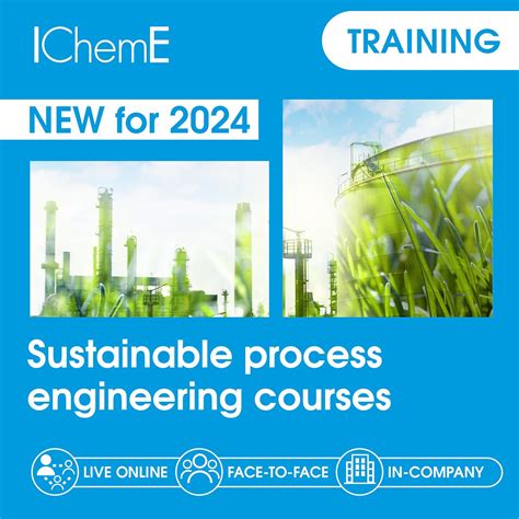 Sustainable Process Engineering Courses Institution Of Chemical Engineers Icheme