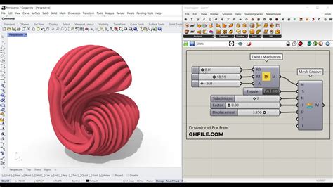 Video Mohammad Yazdi On Linkedin In This Grasshopper Weaverbird Example File You Can Twist A