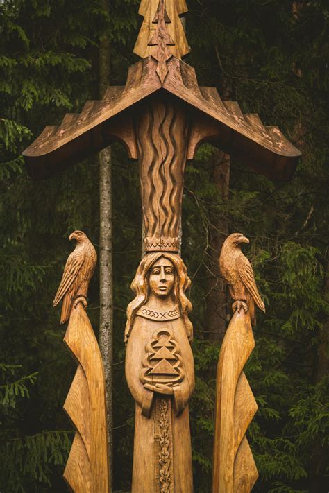 Cross Crafting Kryždirbystė And Cross Symbolism Respect For Religion And Nature Atostogos Kaime