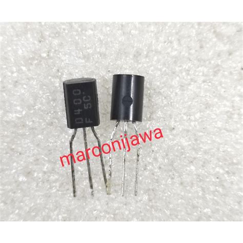 Jual D400 2sd400 Transistor Asli Shopee Indonesia