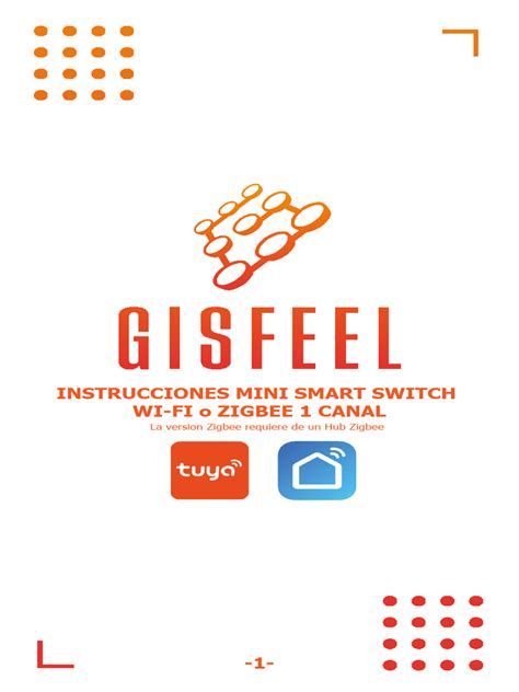 Mini Smart Switch Wifi O Zigbee 1 Canal Pdf Bienes Manufacturados