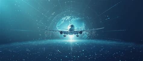 Navigation Concept For Aviation Compass Stock Illustration Illustration Of Transportation