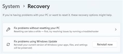 Free Edition Reinstall Now — Windows Recoverys Secret Sauce Askwoody