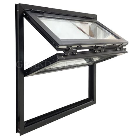 Hurricane Impact Pass Through Slimline White Aluminum Vertical Sliding